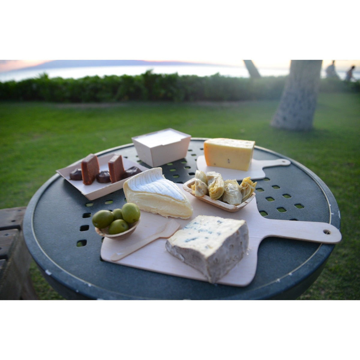 8 x 8 Square Cheeseboards | Order Today | VerTerra - VerTerra Dinnerware